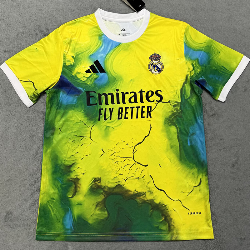 US$ 14.50 - 25-26 RMA Yellow Special Edition Fans Training Shirts - www ...