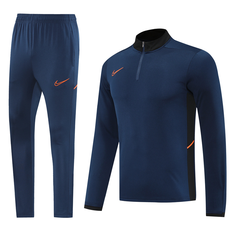 US$ 38.00 - 2025 NK Royal blue Half Pull Tracksuit #NB09 (半拉链) - www ...