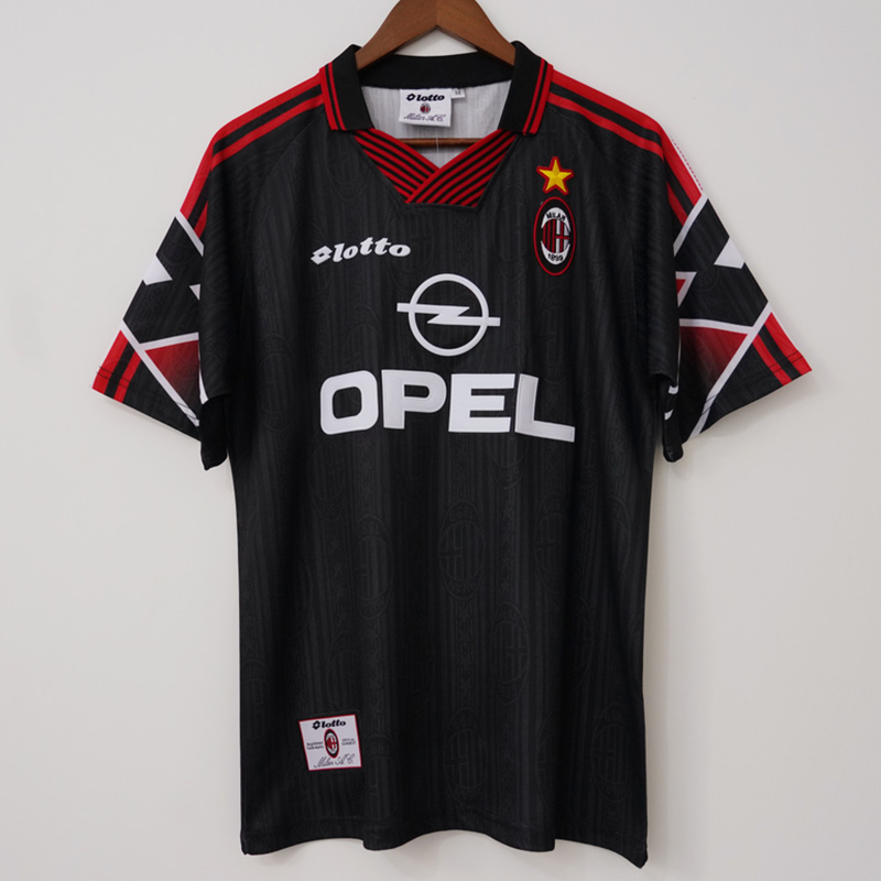 US$ 20.00 - 1997-1998 ACM Black Copa Edition Retro Soccer Jersey - www ...