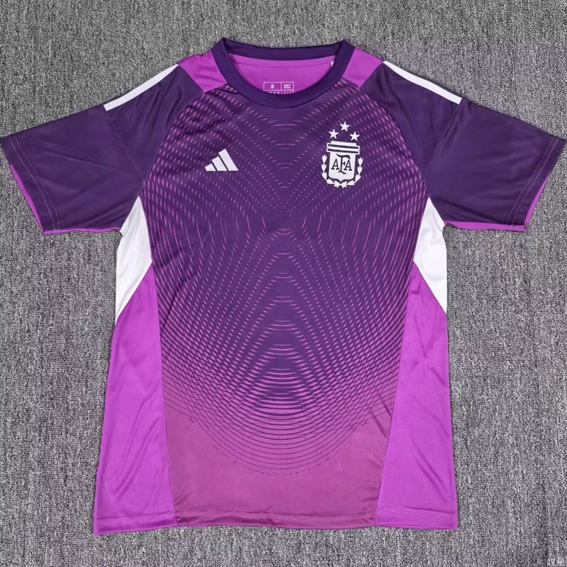 US$ 14.50 - 25-26 Argentina Purple Goalkeeper Soccer Jersey - www ...