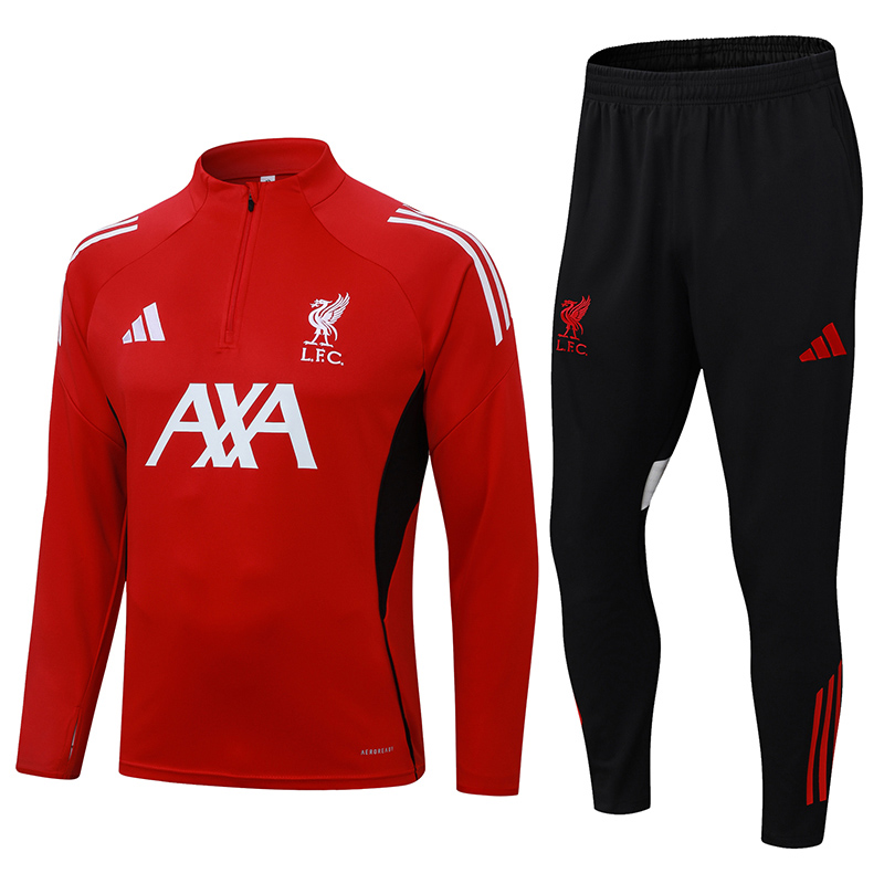 US$ 38.00 - 25-26 LIV Red Half Pull Tracksuit (半拉链) - www.spfoot1.com