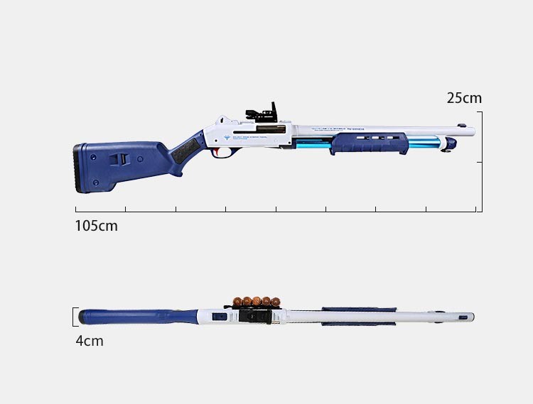 Upgrade Foam Dart Experience | M870 Shell Ejecting Blaster