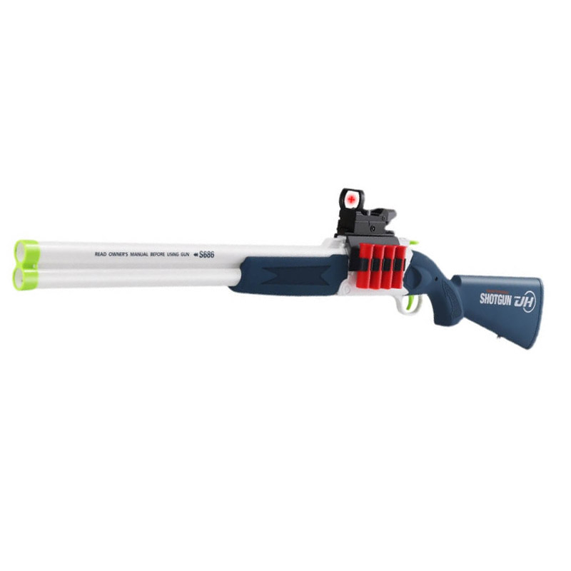 S686 Double Barrel Blaster Safe Powerful Fun