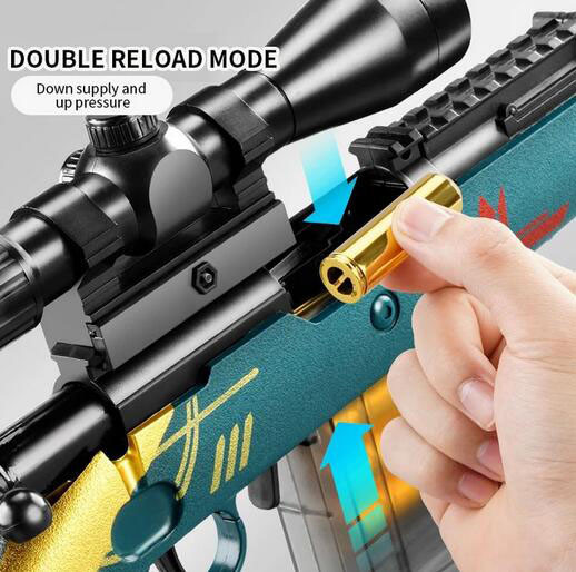 AWM Sniper Rifle Toy | Realistic Ejection | Outdoor Fun