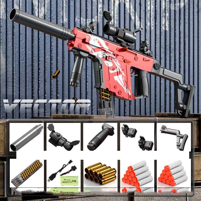 Kriss Vector Foam Blaster: Full Auto Shell Eject