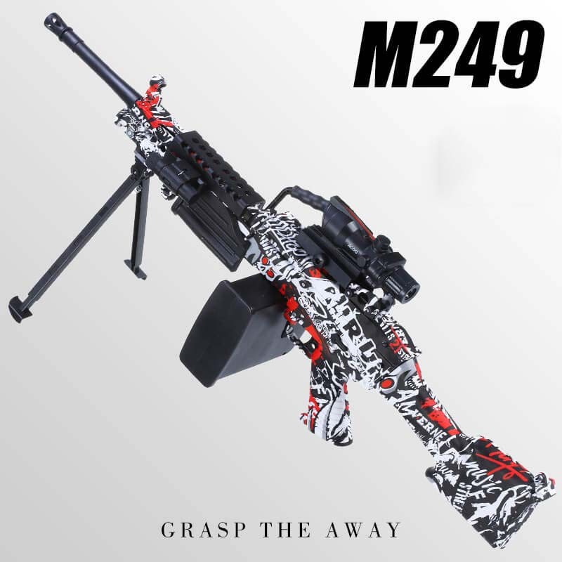M249 Kids Gel Blaster: Electric & Manual Fun