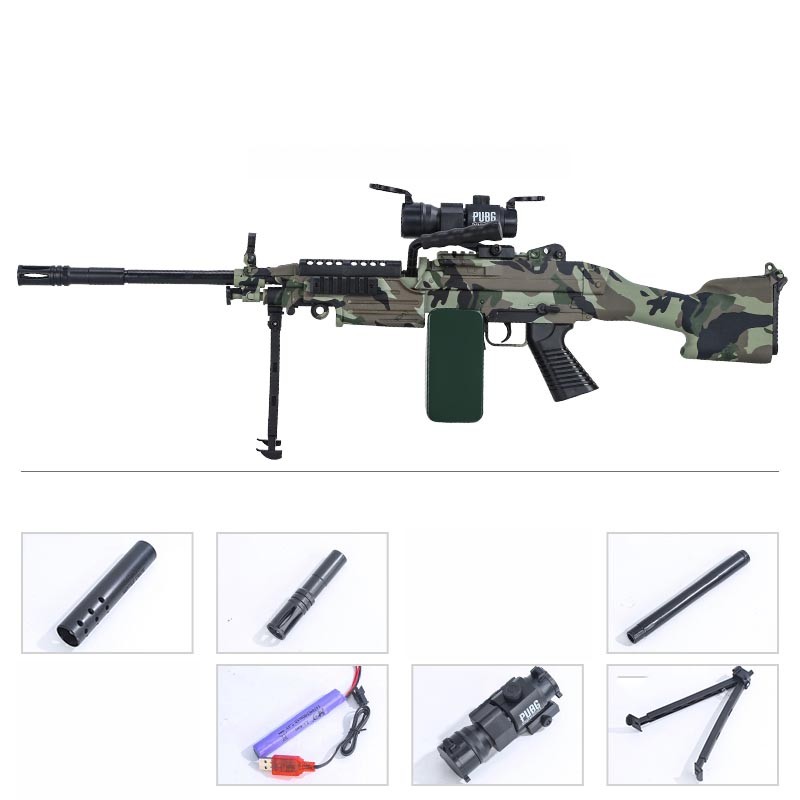 M249 Kids Toy Gun Orby Gel Blaster Electric Full Auto / Manual