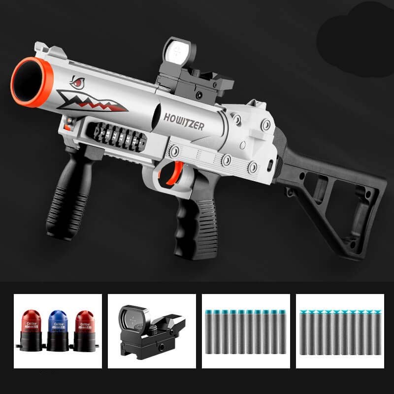 GL-06 Crazy Shark Grenade Launcher | Triple Foam Fun