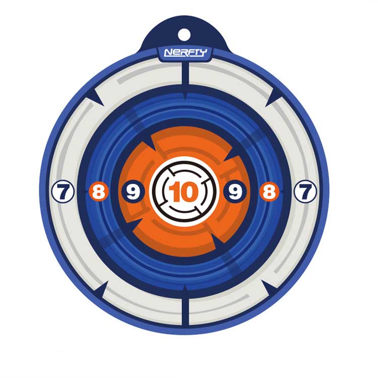 Nerf Shooting Scoring Target 25*23cm | Fun Blasting Target