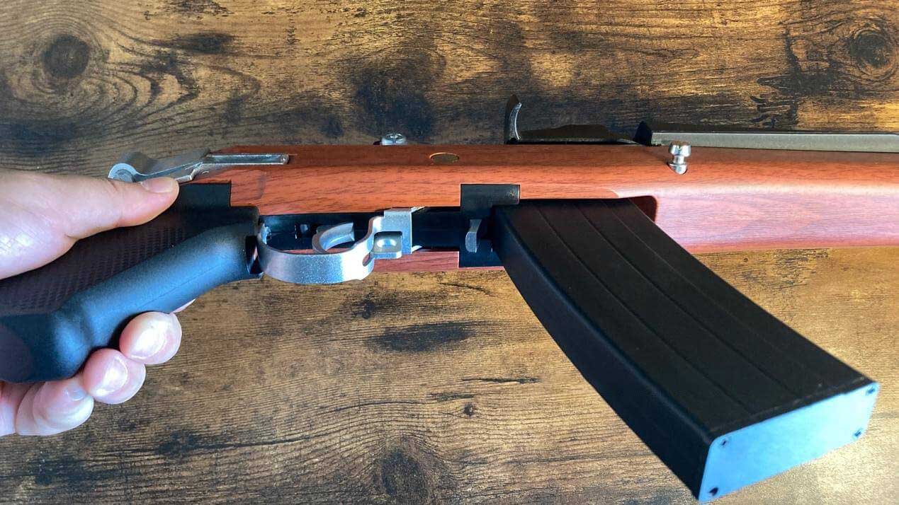 Review & Unboxing Mini 14 Shell Ejecting Laser Gun - www.zhenduoblaster.com