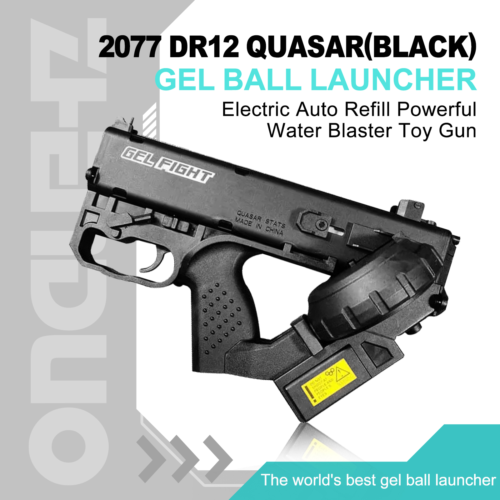 Cyberpunk 2077 DR12 Quasar Gel Blaster | Cyberpunk Style | High ...