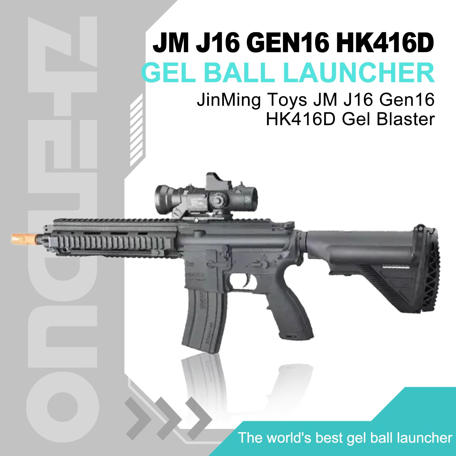 JinMing Toys JM J16 Gen16 HK416D Gel Blaster - www.zhenduoblaster.com ...