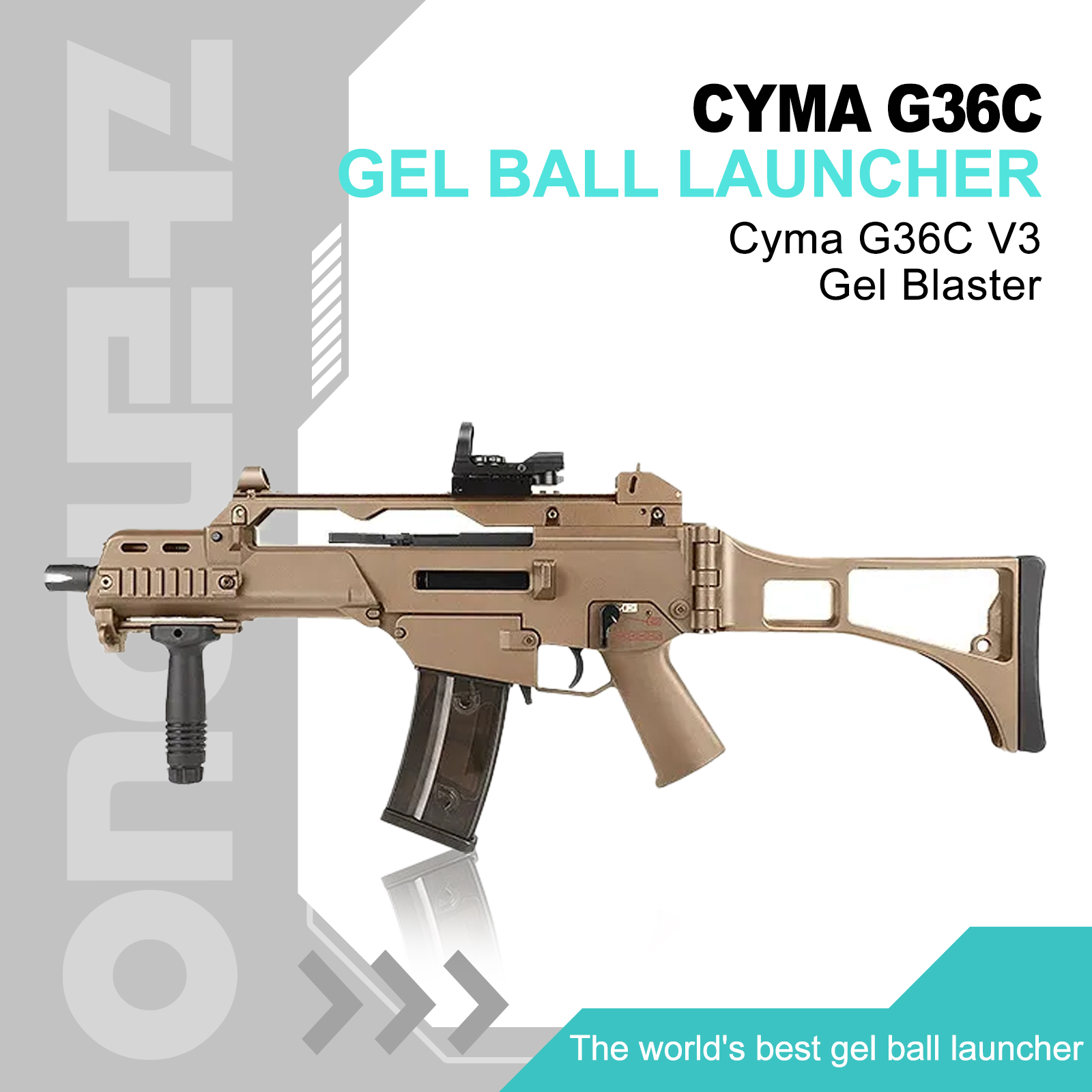 Cyma G36C | Black | Gel Blaster | US$ 149.99