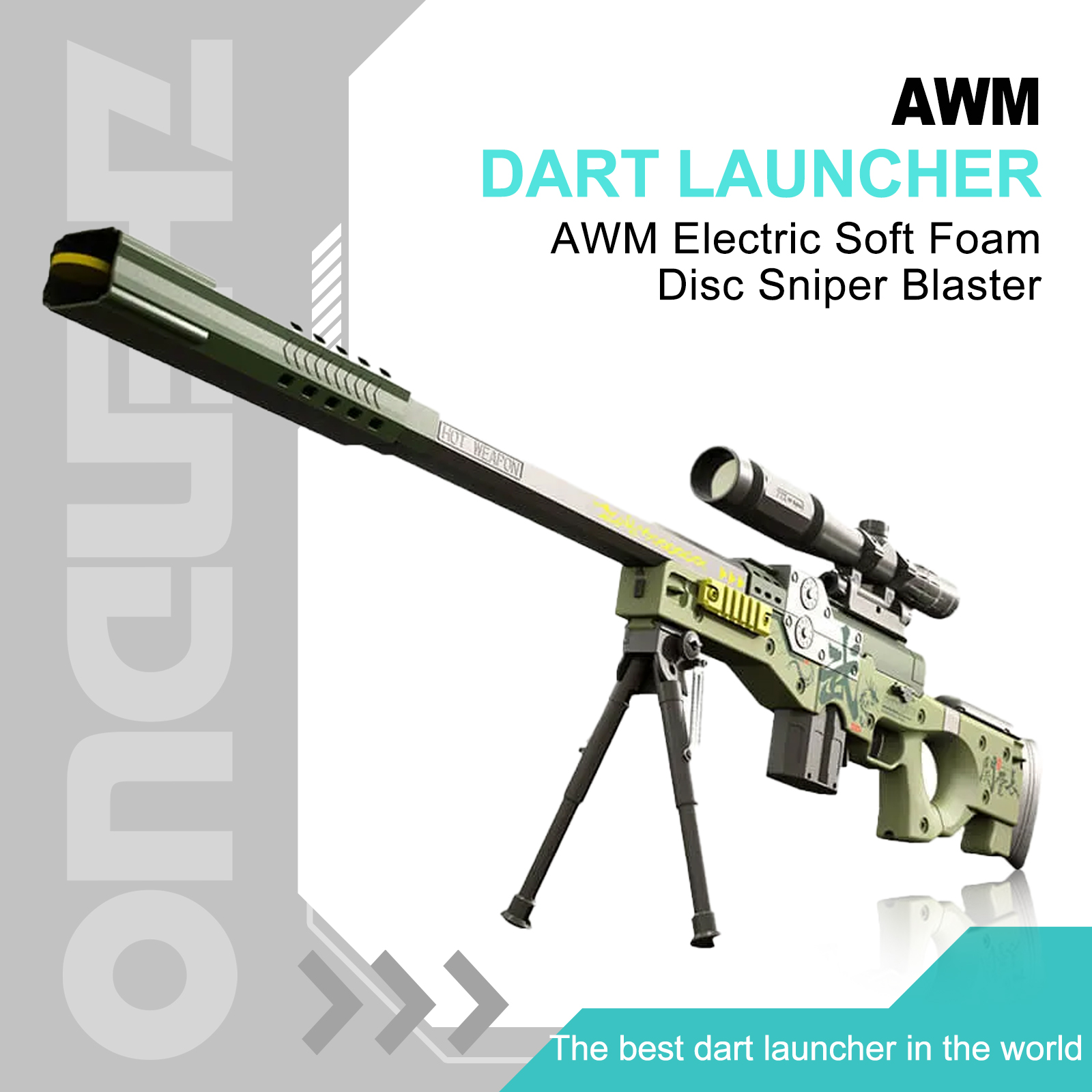 AWM Electric Foam Sniper | Real Fun for All