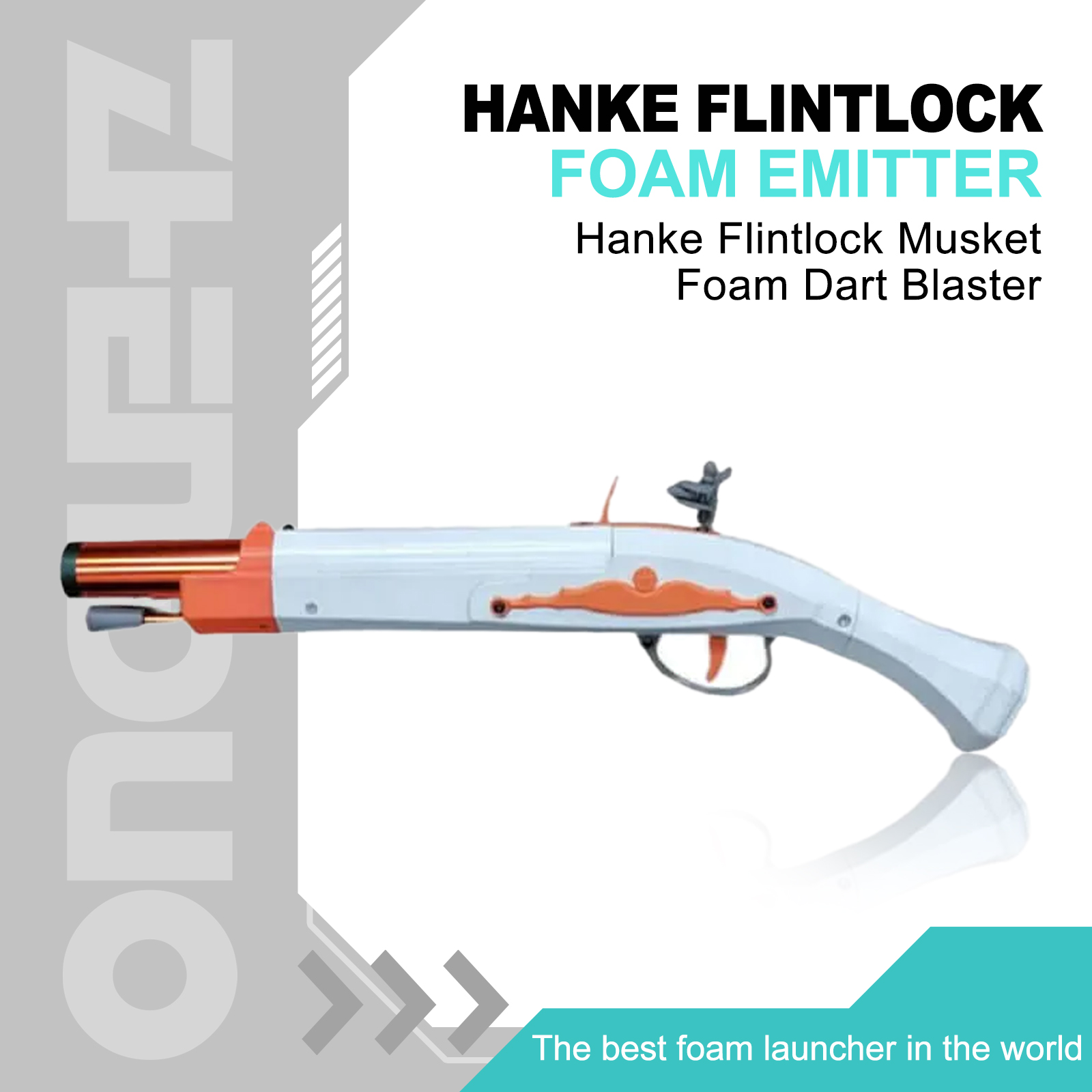 Hanke Flintlock Musket Foam Dart Blaster
