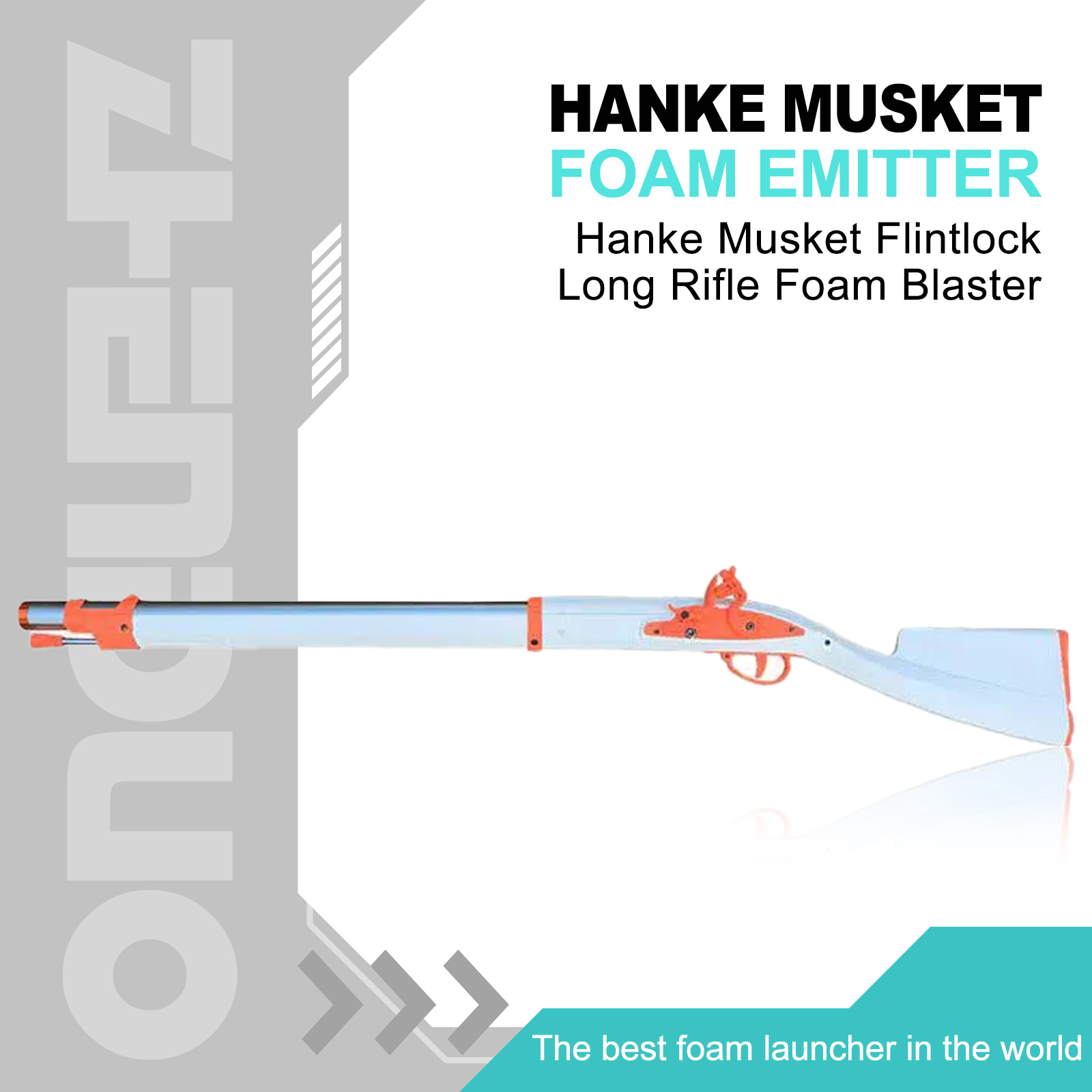 Hanke Musket Flintlock | Long Rifle Foam Blaster $119.99
