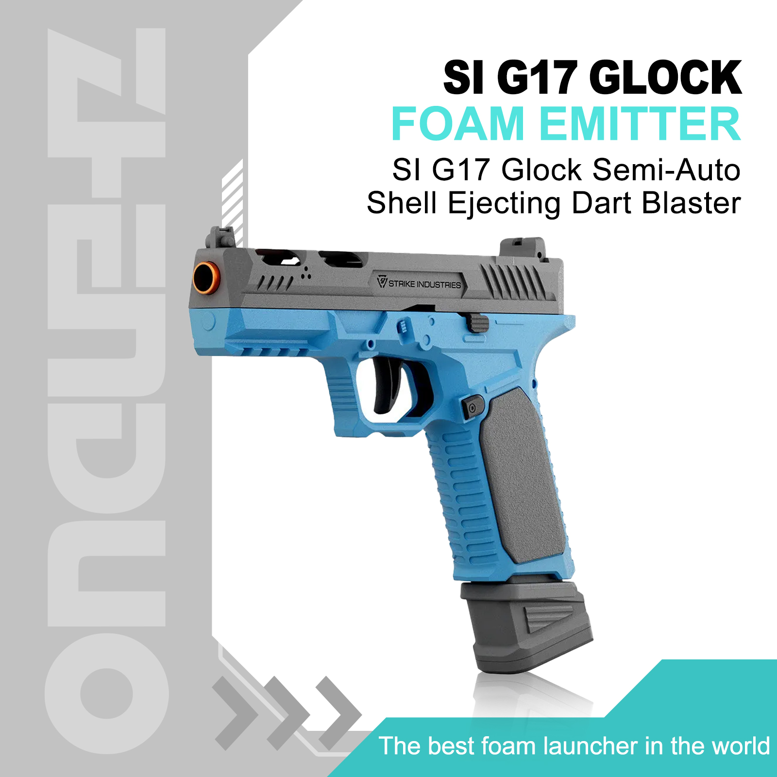 SI G17 Glock Semi-Auto Dart Blaster | Shell Ejecting Fun!