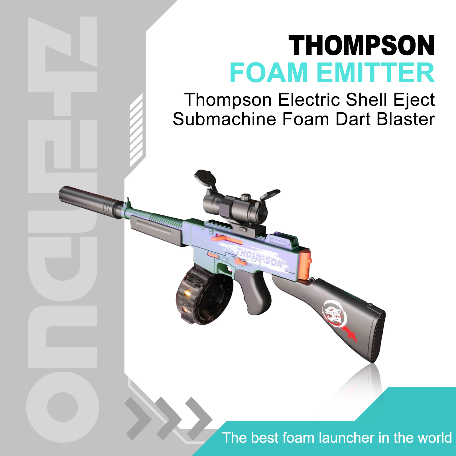 Ultimate Foam Rifle Fun: Thompson Submachine Blaster