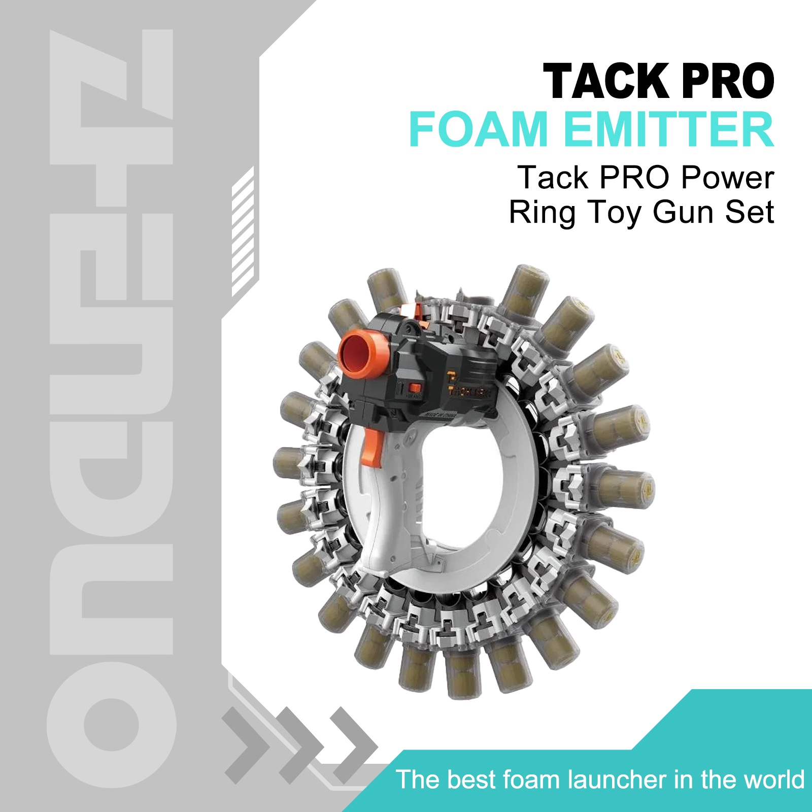 Tack PRO Power Ring Toy Gun Set | 66 Rounds | $55.99