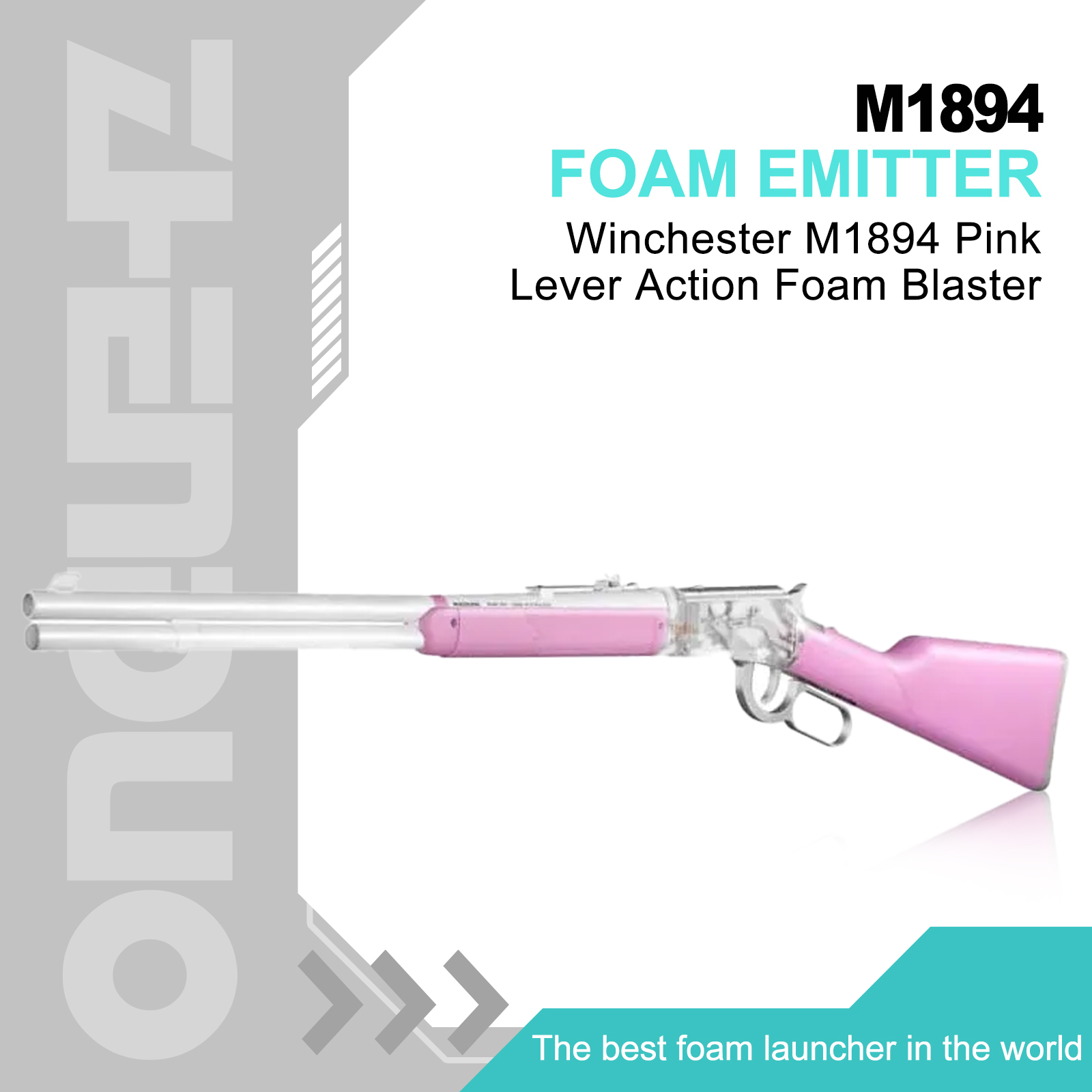 Exciting, Safe Foam Battles - Winchester M1894 Pink Blaster