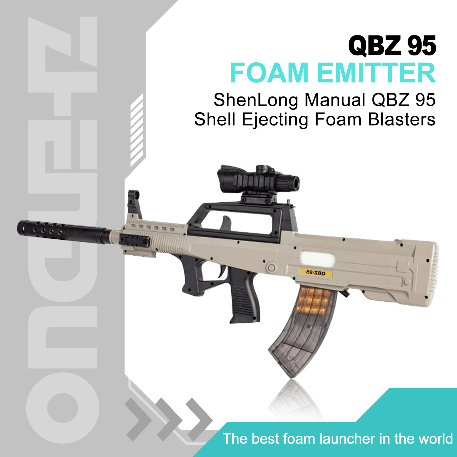 QBZ-95 Foam Blaster | ShenLong Manual | Shell Ejecting | $45.99