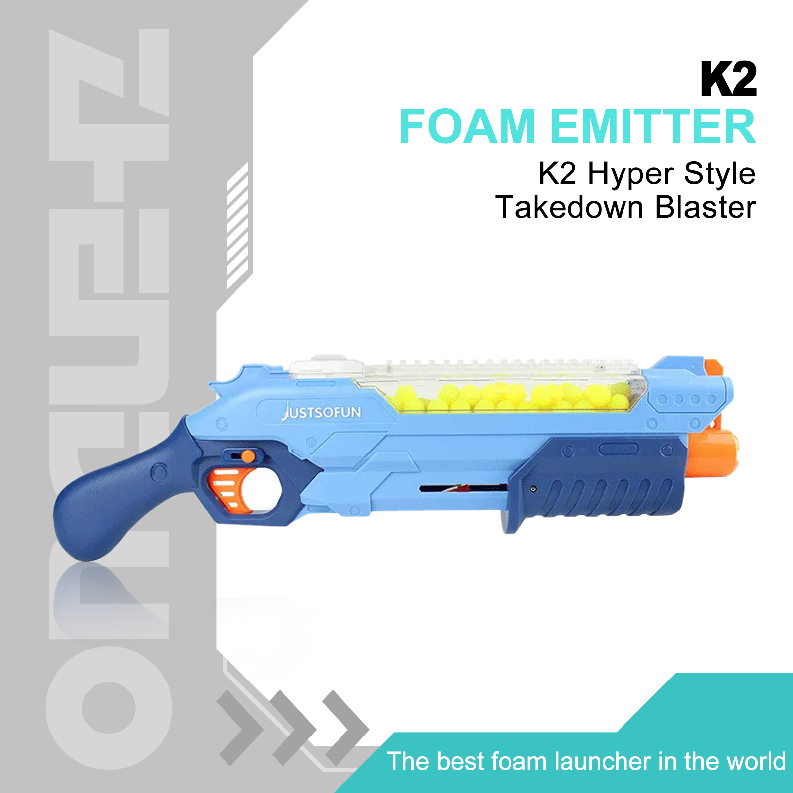K2 Hyper Blaster: Safe Foam Fun | Precision Power