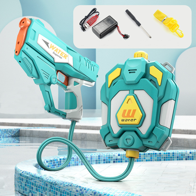 Backpack Electric Water Gun - www.zhenduoblaster.com - US$ 31.99