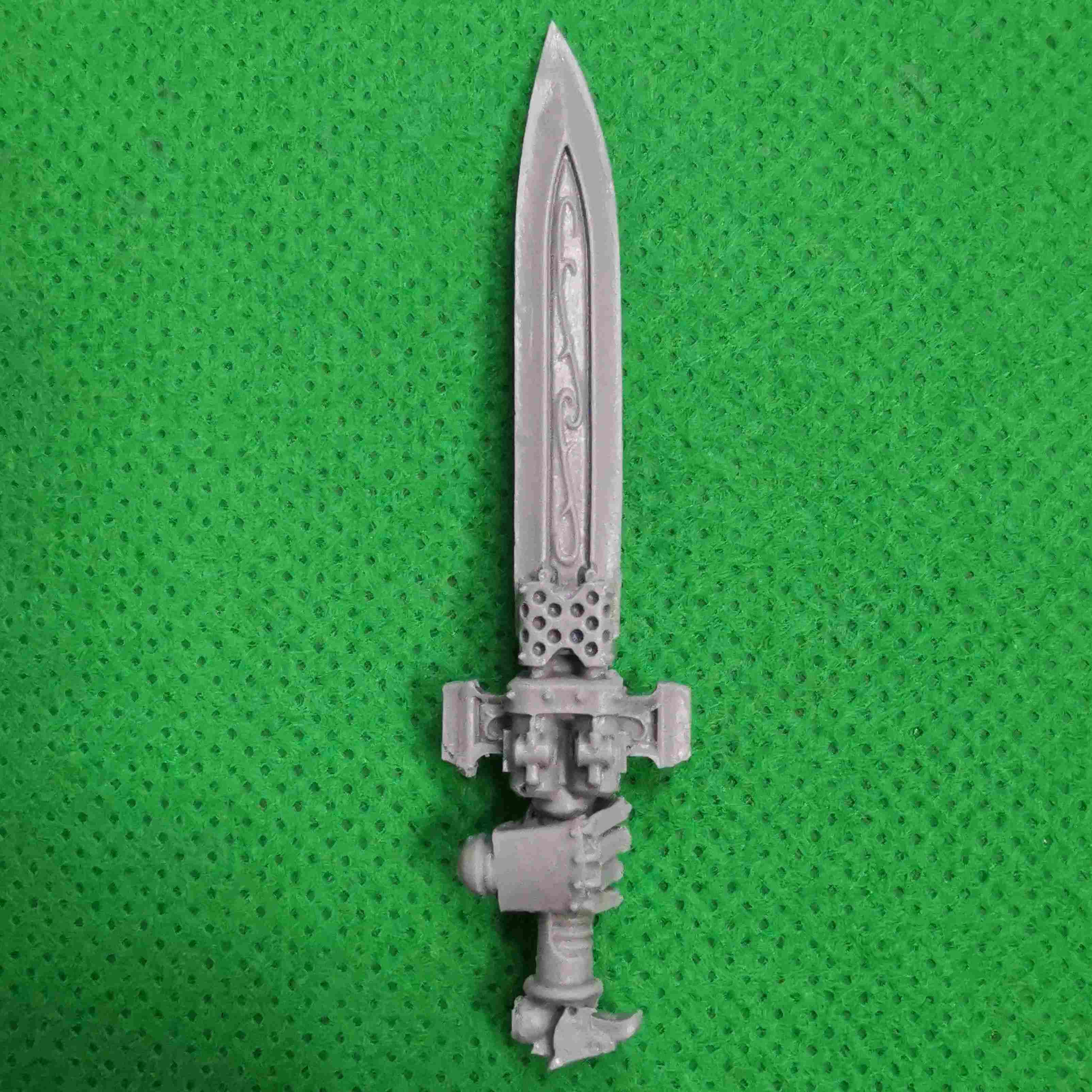 US$ 3.00 - Legio Custodes Contemptor-Galatus Dreadnought bits - Sword ...