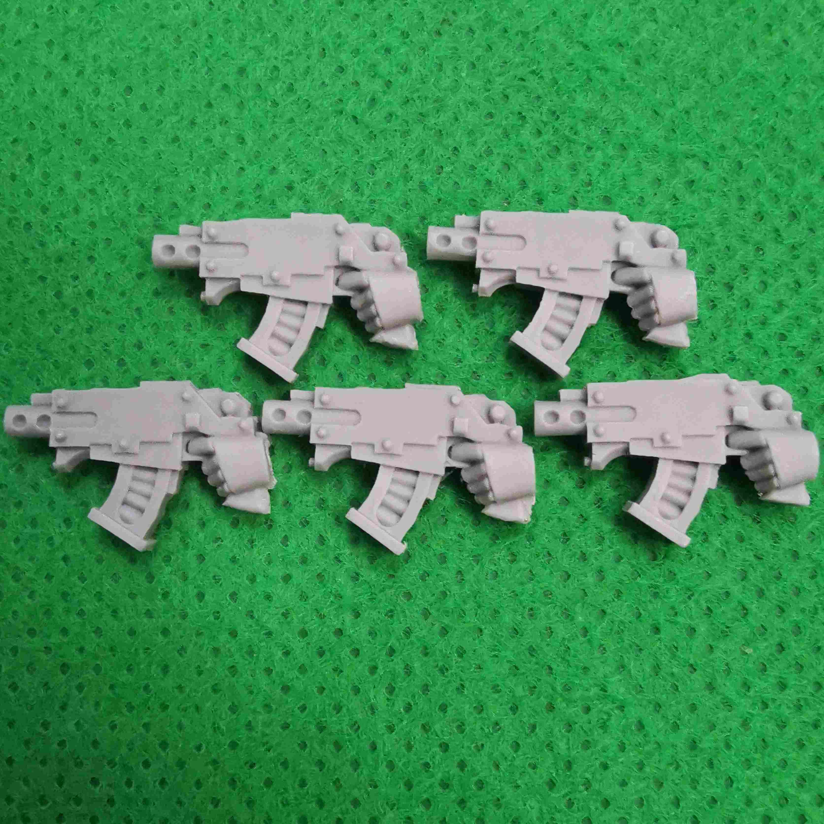 US$ 4.00 - Space Wolves Legion Grey Slayers Upgrade Pack 2 bits - Guns ...