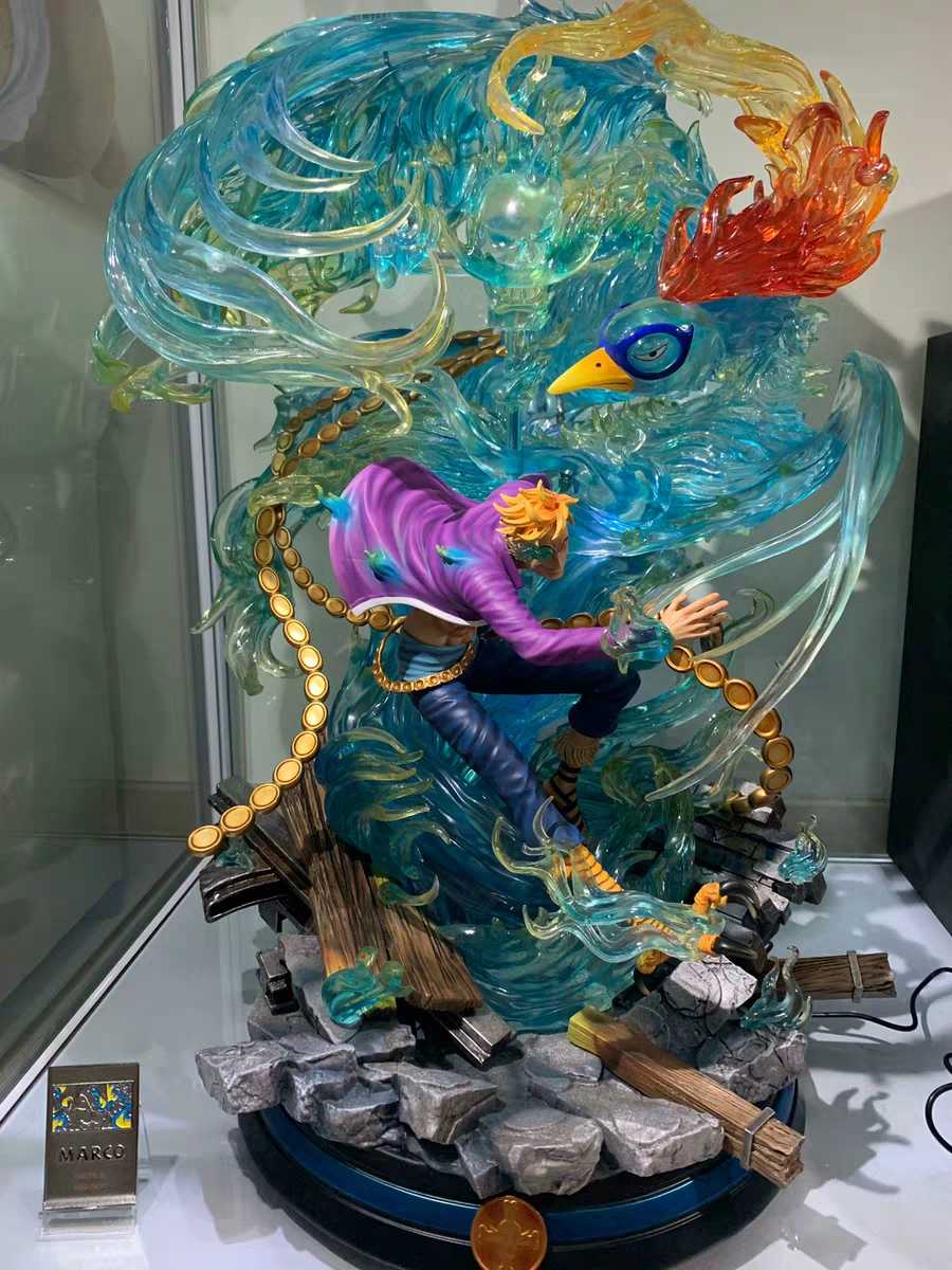 【In Stock】DB Home Studio One-Piece White Beard Pirates Regiment Marco ...