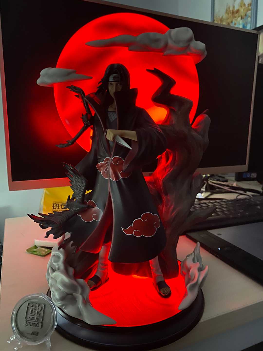 【In Stock】ShenWu Studio Naruto Akatsuki Itachi Uchiha 1:8 Resin Statue