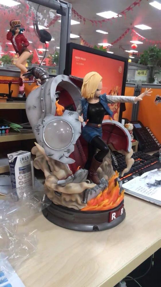 【In Stock】THEME WORKS Dragon Ball Super Android18 1:6 Resin Statue