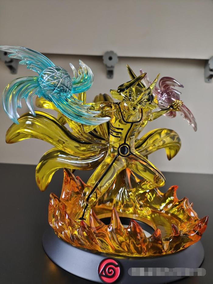 【In Stock】LX-Studio Naruto Three Heads Six Arms Nine Tails Fox Resin Statue