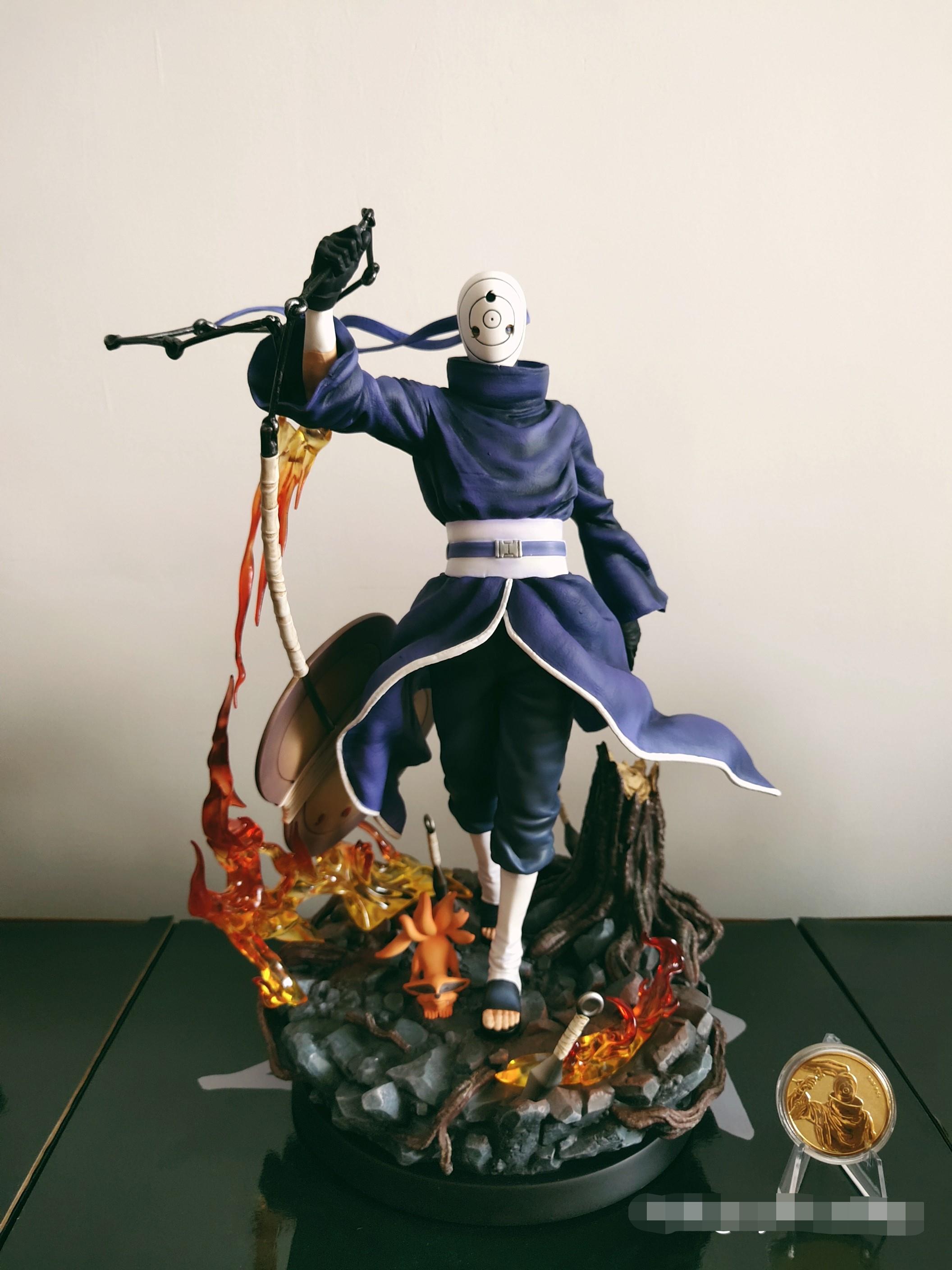 【In Stock】ZH Studio Naruto Uchiha Obito Purple Clothing 1/6 Scale Resin ...