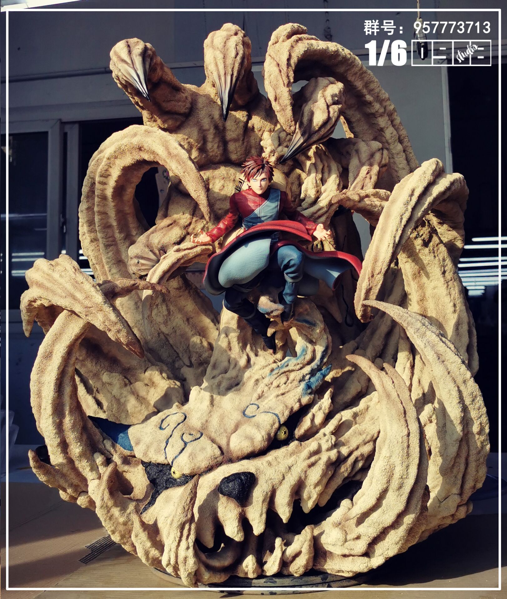 【Pre order】0918/Studio Naruto Garra 1:6 Resin Statue Depositit