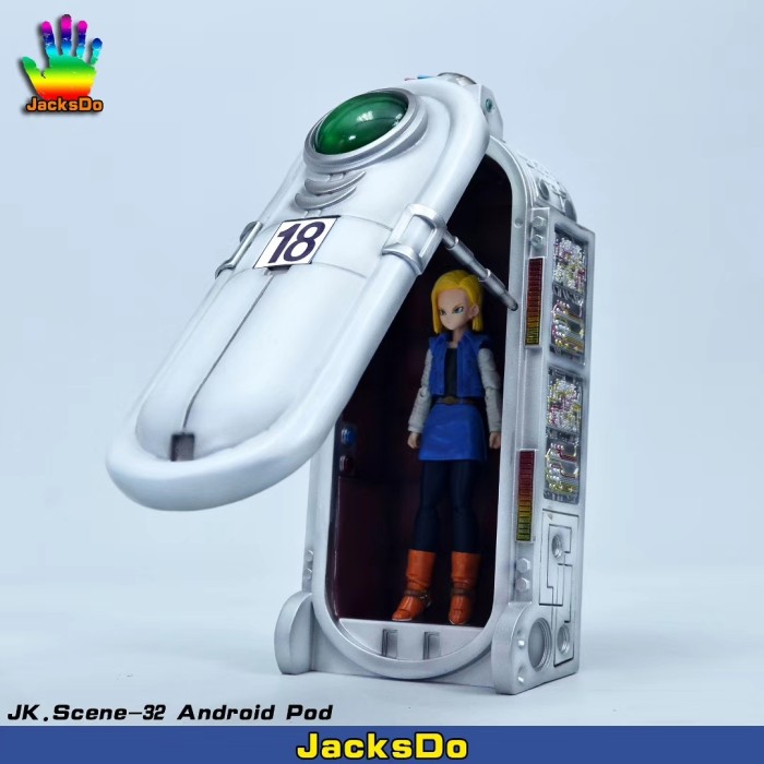 【In Stock】JacksDo Dragon Ball Z Android Pod Resin Statue
