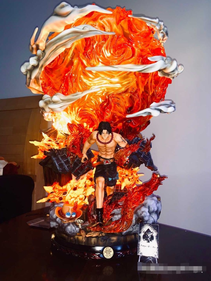 【In Stock】Art realm Studio One Piece Portgas·D· Ace 1/6 Scale Resin Statue