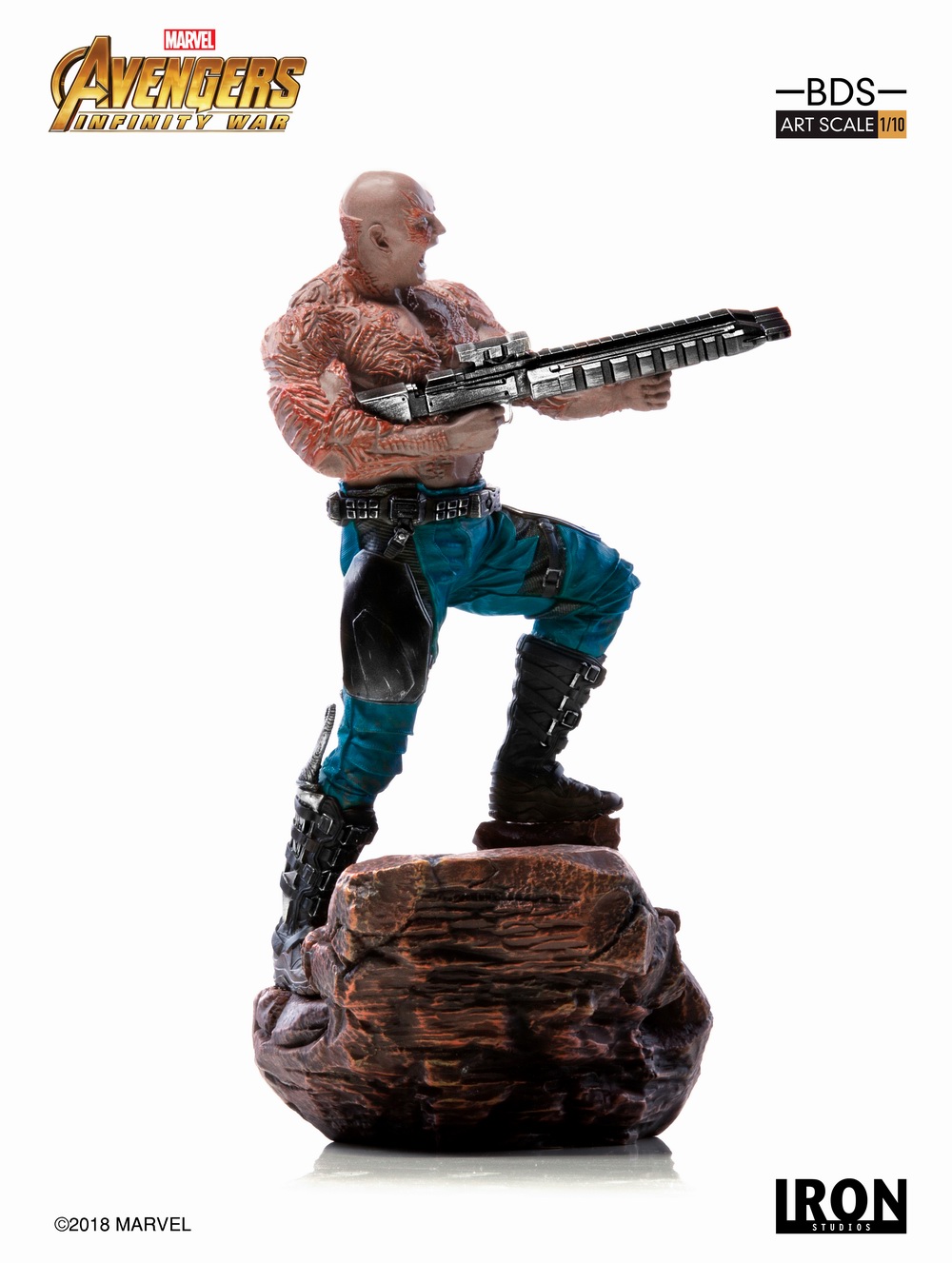 US$ 188.00 - 【In Stock】Iron Studio Drax BDS Art Scale 1/10 - Avengers ...