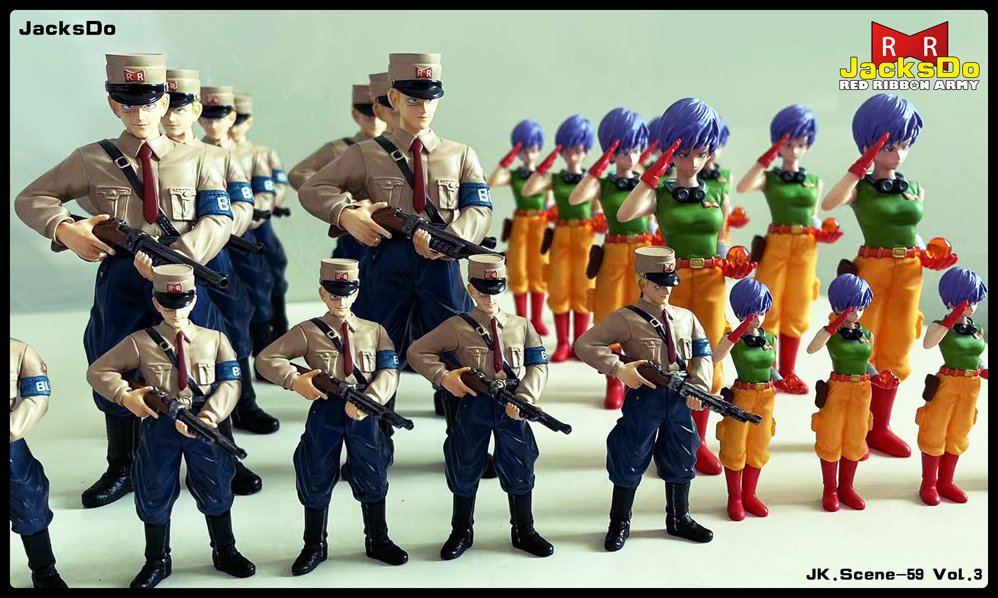 【In Stock】JacksDo Dragon Ball Z Red Ribbon Army Member Vol.3 General ...