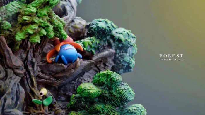 【In Stock】GENE Studio Pokemon The Forest Family Resin Statue