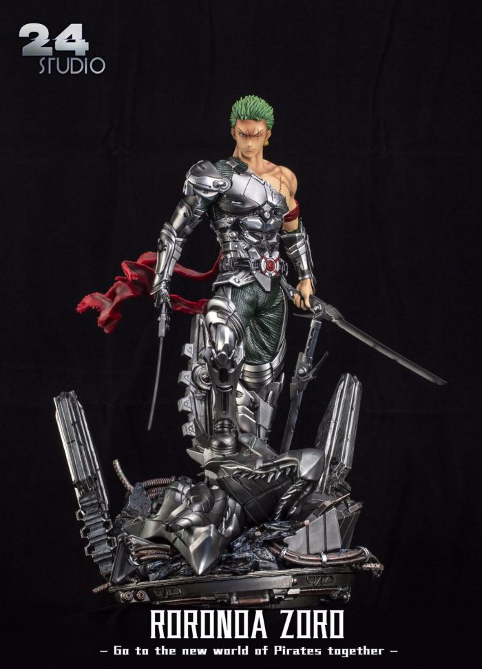 【Pre order】24 Studio One Piece Mech Roronoa Zoro Resin Statue Deposit