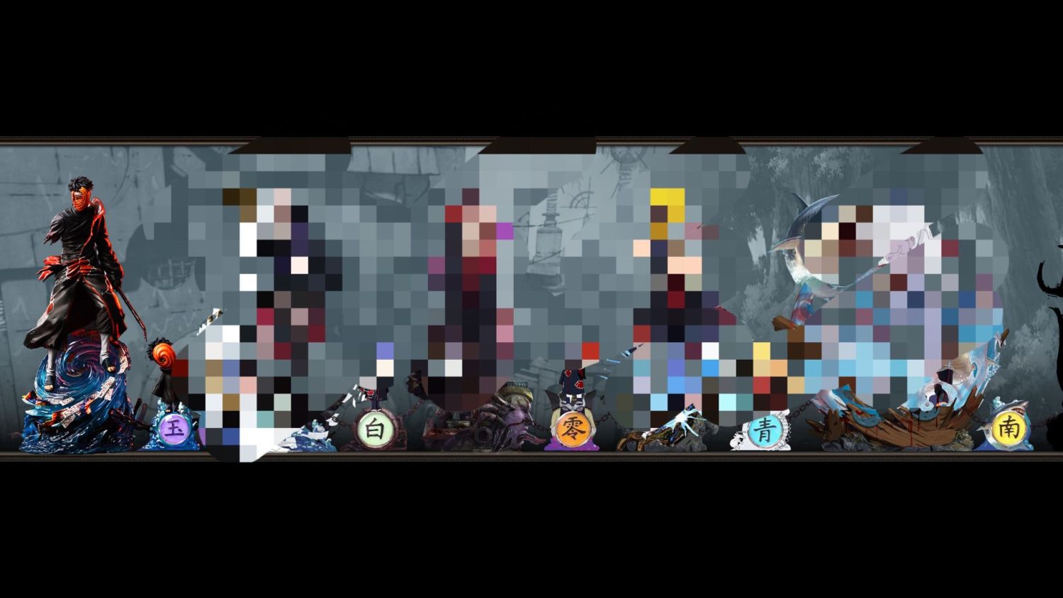 【In Stock】CW Studios Naruto Uchiha Obito Battle damage 1:7 Resin Statue