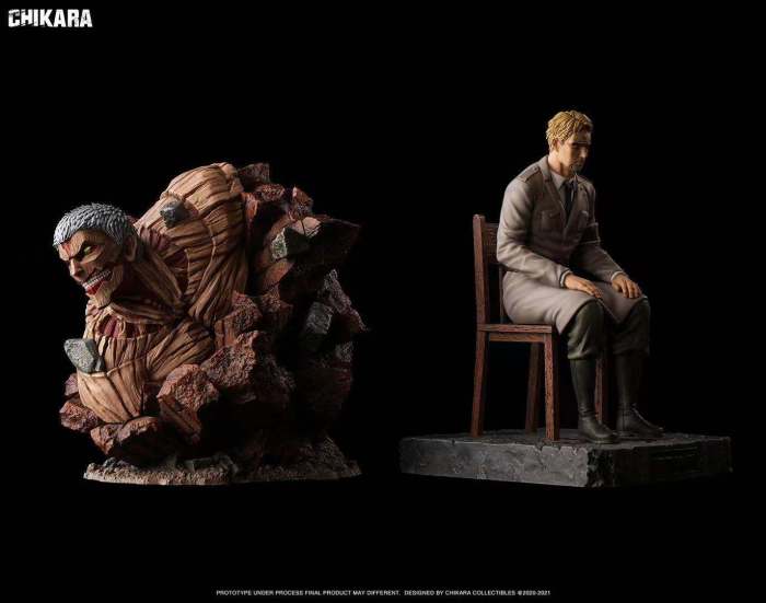 【In Stock】CHIKARA STUDIO Attack on Titan Reiner Braun ライナー・ブラウン The ...