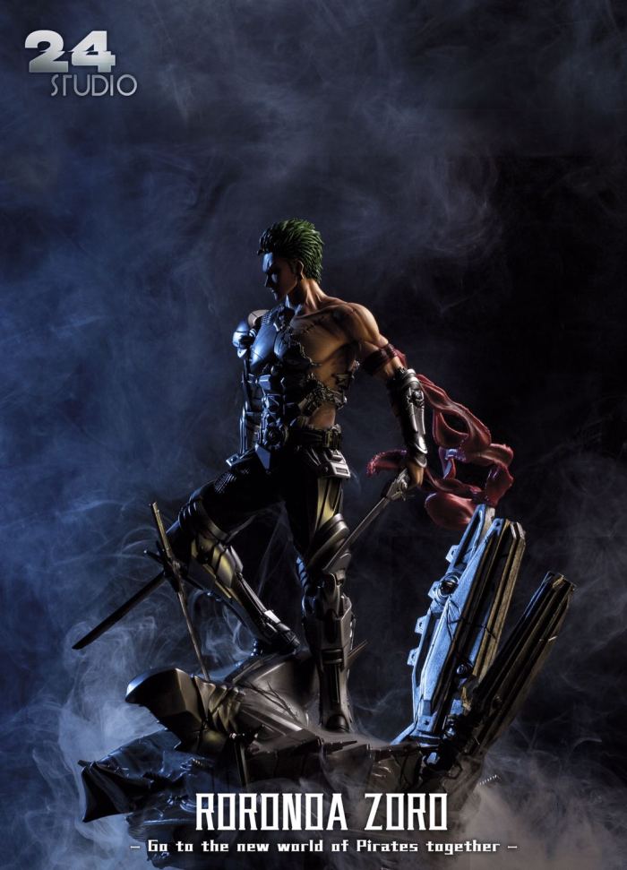 【Pre order】24 Studio One Piece Mech Roronoa Zoro Resin Statue Deposit