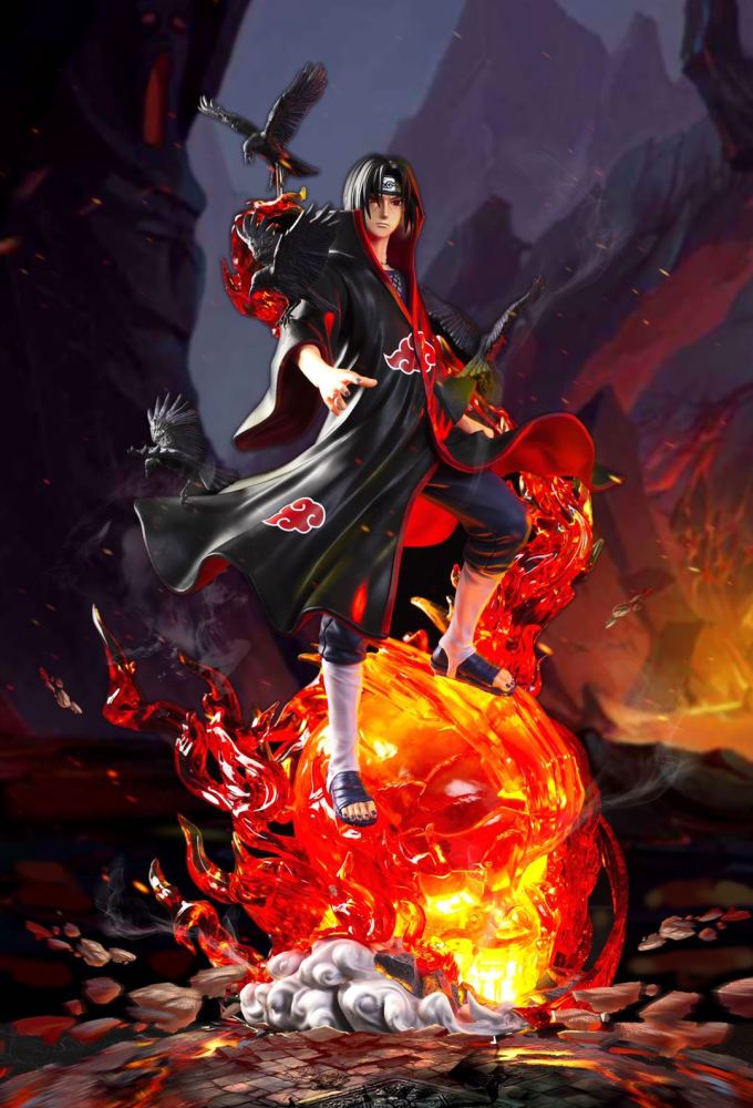【In Stock】Burning Wind Studio Itachi Uchiha 1:7 Scale Resin Statue