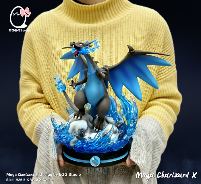 【In Stock】EGG-Studio Pokemon MEGA Charizard X Resin Statue