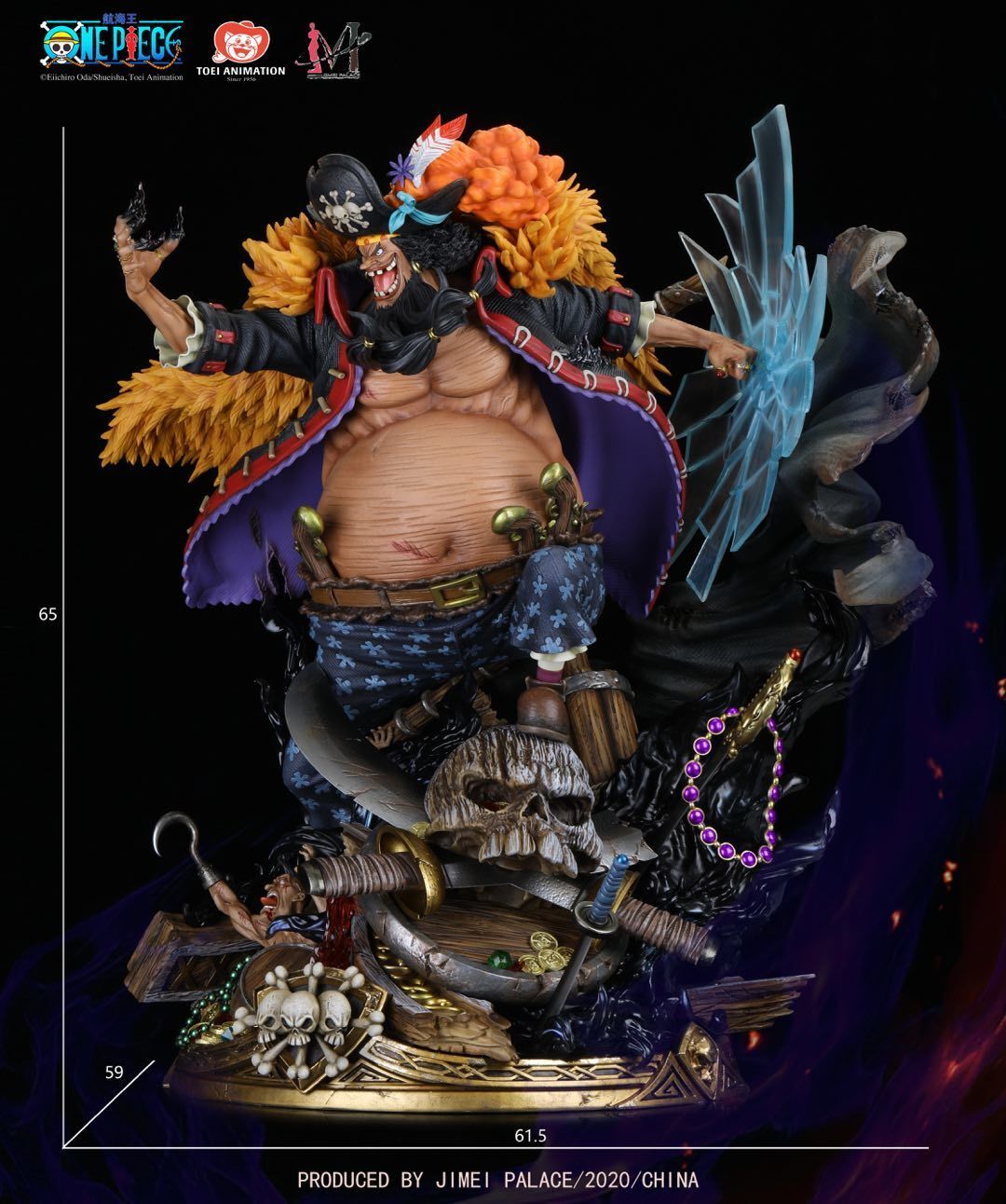 【In Stock】JIMEI Palace One Piece Marshall·D·Teach BlackBeard 1/6 scale ...
