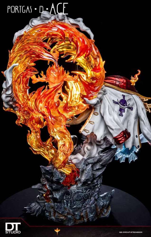 【In Stock】DT Studio One Piece Ace Dai Enkai Entei Resin Statue