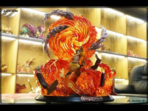 【In Stock】JacksDo One Piece POPMAX ACE Dai Enkai: Entei Scene Base ...