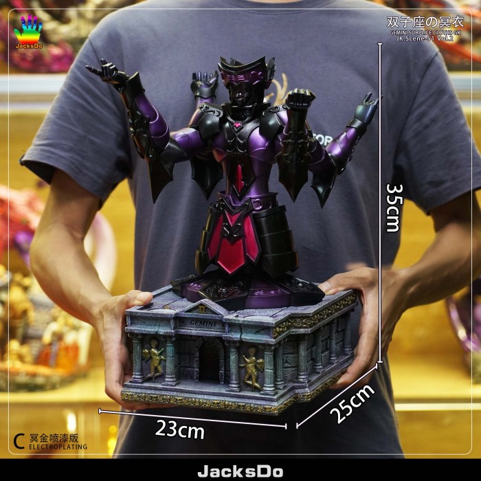 【In Stock】JacksDo Saint Seiya the Zodiac Golden Cloths Vol 02 Gemini ...
